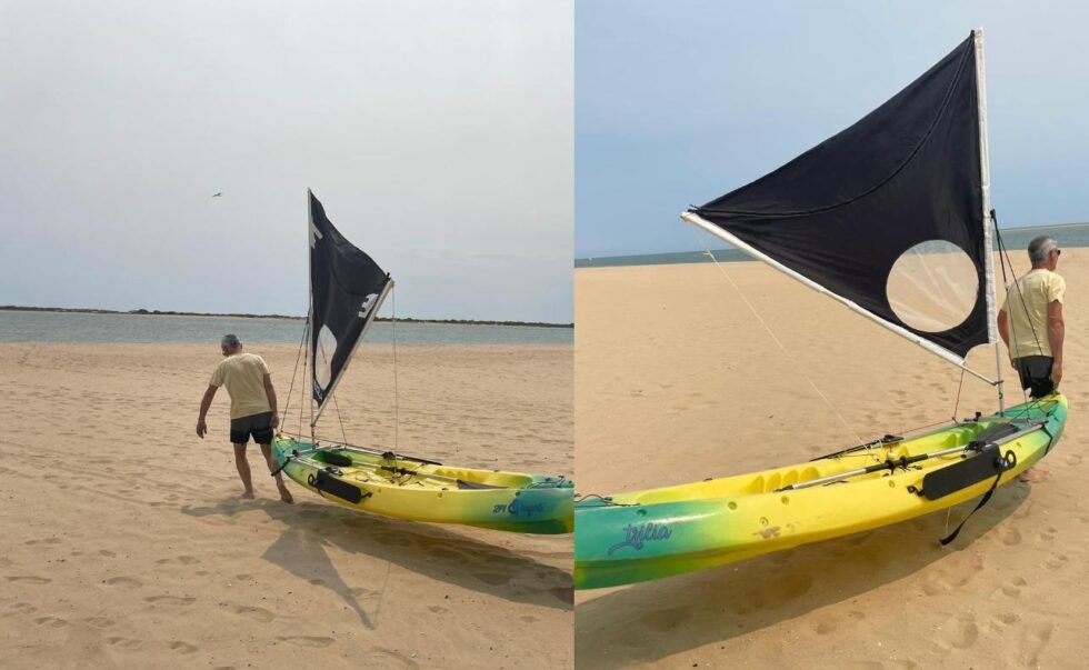 KAYAKS Y PADDLE CON VELA Y ACCESORIOS EOLA - Velaeola